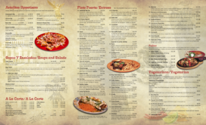 Menu – El Patron Mexican Cuisine